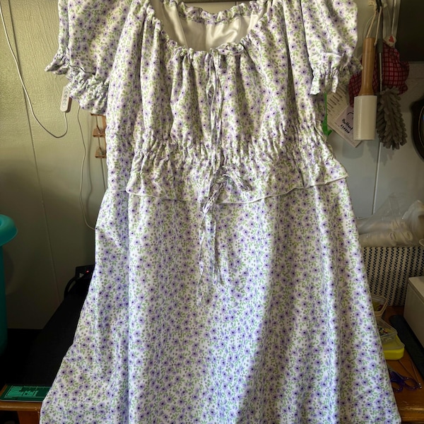 Ruffle Wrap Dress Sewing Pattern | Madeline Frock - Party Dress ...