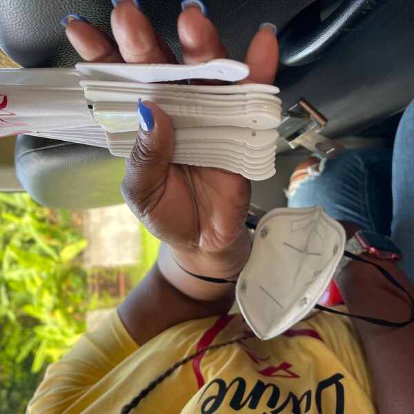 Delta Sigma Theta DST Folding Hand Fan - Etsy