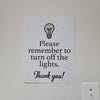 Printable Please Use Next Door Sign in US Letter and A4 Sizes, Instant ...
