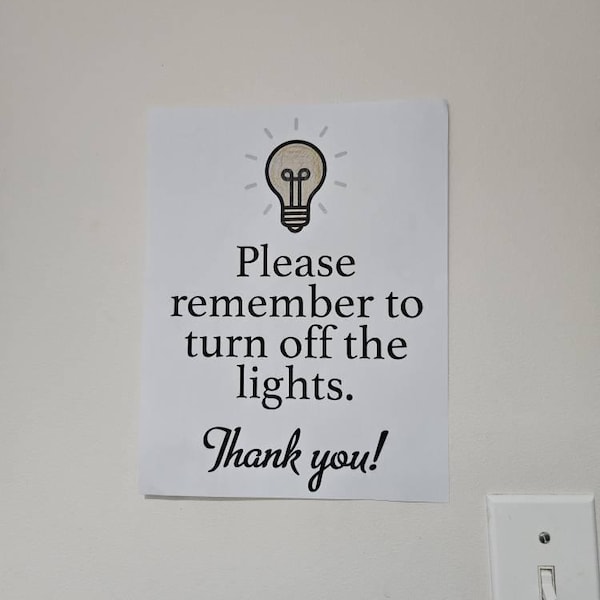 Printable Please Use Next Door Sign in US Letter and A4 Sizes, Instant ...