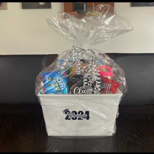 Off to College Gift Basket | the Adventure Begins | College Starter Kit ...