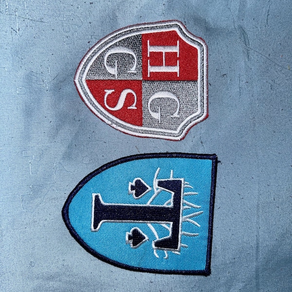 Heartstopper Truham Grammar School Embroidered Patch Iron on Sew Badge ...
