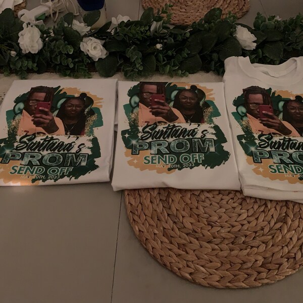 Prom Send off T Shirt Design, Editable in Canva, 2024 Prom T Shirt ...