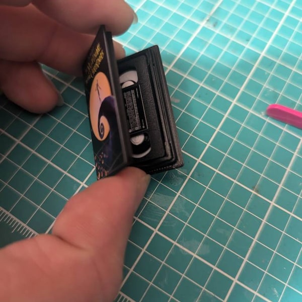 Mini 1:6 VHS (K-Z Titles) Tapes Choose the Movie! Retro Miniatures 80's ...