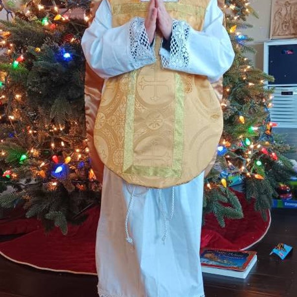 Saint Philomena/ St. Cecelia Girls' Costume - Etsy