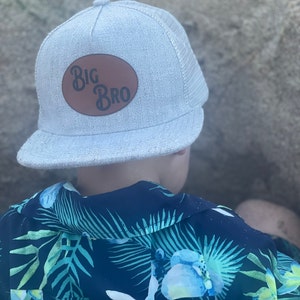 Custom Toddler Hat Big Bro Little Bro Personalized Toddler Hat ...