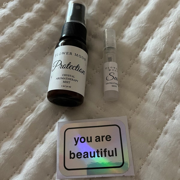 Empath Protection, Negative Energy Shield, Aromatherapy Spray, Black ...