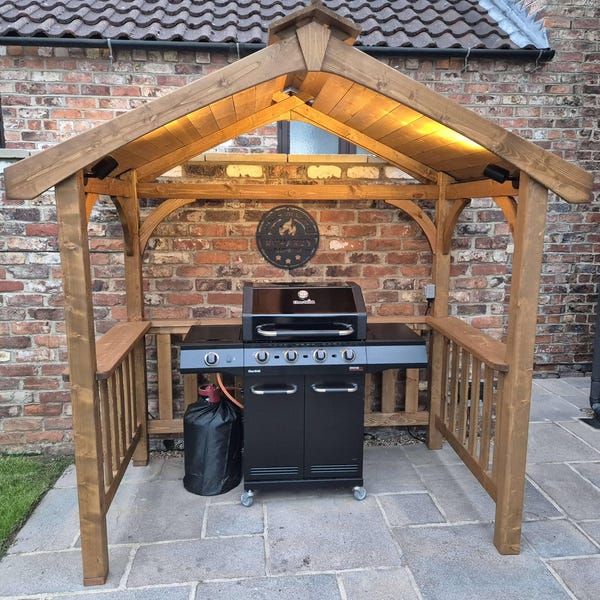 Simply Wood Keep Safe Parcel Store With Planter - Etsy UK