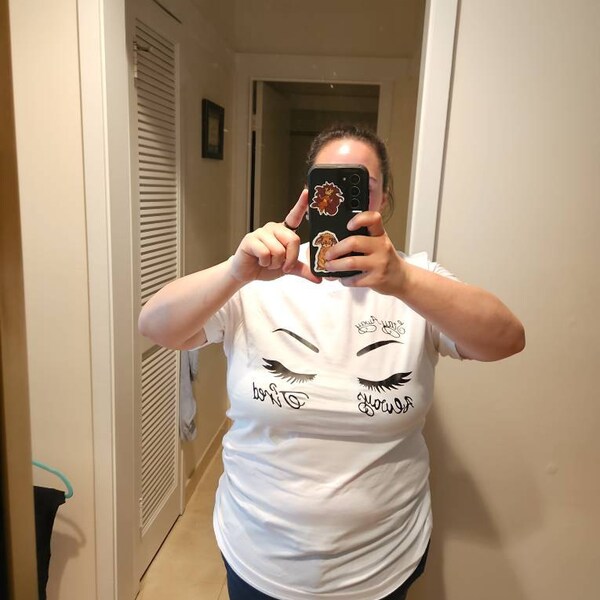 Always Tired Shirt, Always Tired, Stay Away T-shirt Eyebrow and Tattoo ...