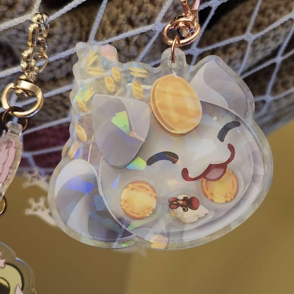 Holographic Slime Rancher Slime Shaker Charm Keychain - Etsy