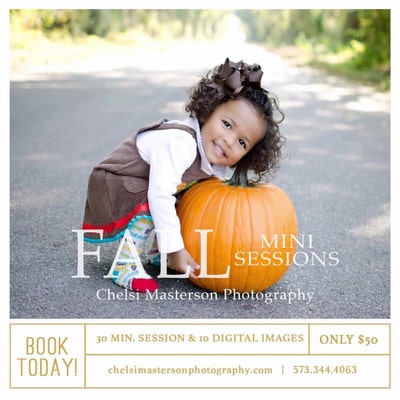 Fall Mini Session Template, Photography Marketing Templates, Marketing ...