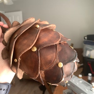 Digital Leather Acorn Bag PATTERN Nature Set - Etsy