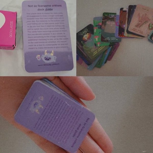 Mini Cryptid and Folklore Oracle Deck - Etsy