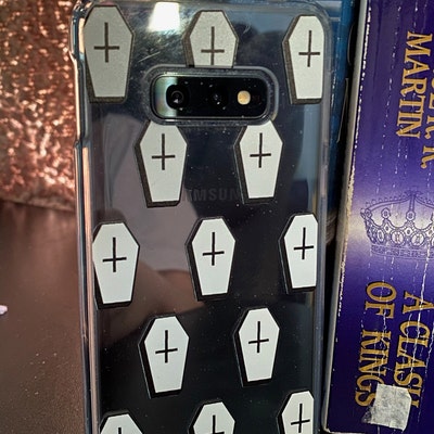 Coffin Clear iPhone Case Coffin Phone Case Halloween Phone Case iPhone ...