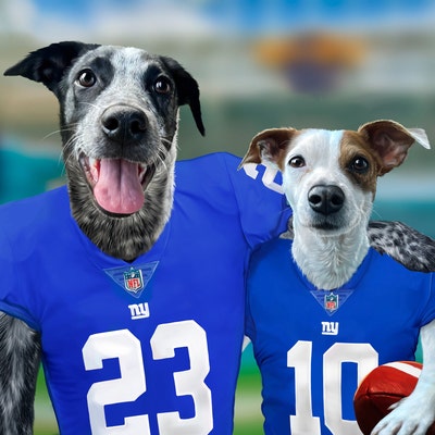 Custom Dog Portrait in Plaid Suit Original Standing at Bar Painting Pet ...