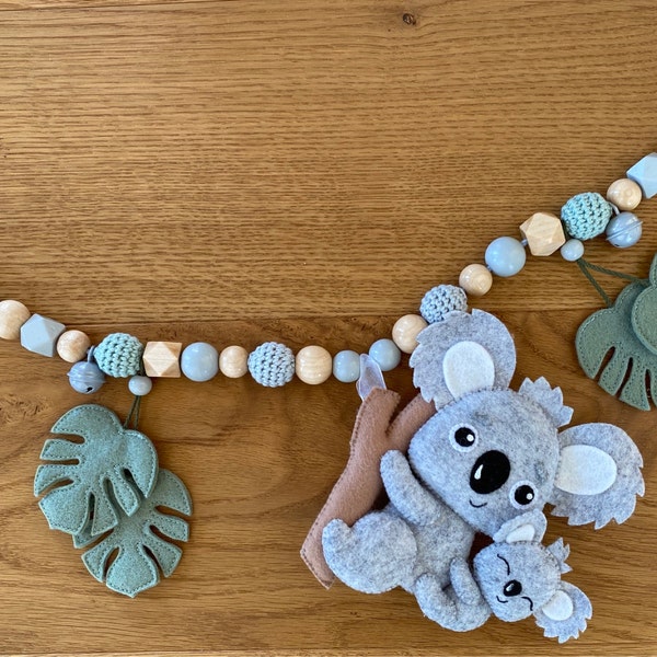 Set Pram Chain, Stroller Chain and Pacifier Holder - Etsy