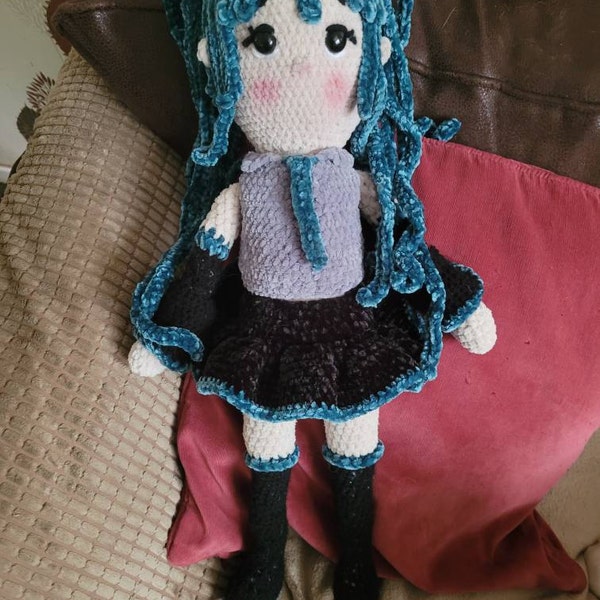 Amigurumi Hatsune Miku Crochet Doll Pattern (PDF) - Etsy