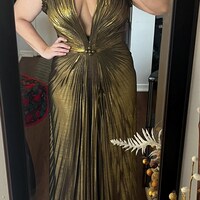 Rachel Green Yellow Embroidered Dress - Etsy Canada