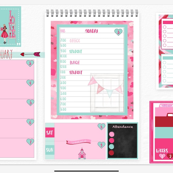 2024 Kit 26 Split Screen Sticker Book | School Mode on | Back to School ...