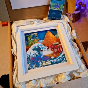 WILD UMBREON APPEARED Pokemon Framed 3D Paper Art Shadow Box - Etsy