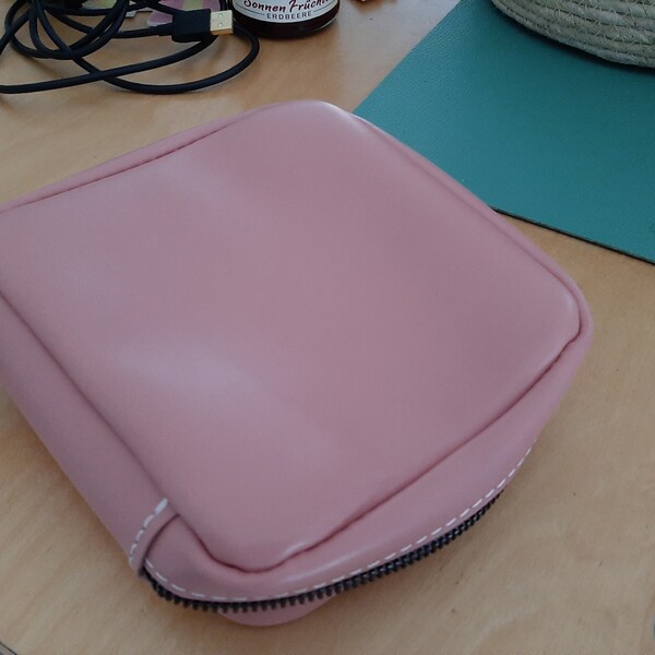 Cable Organizer, Custom Cord Organizer, Travel Charger Storage, Leather ...