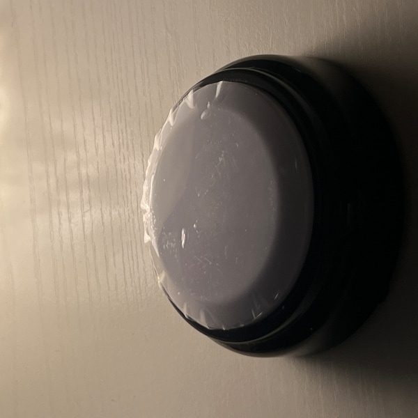 The Custom Easy Button "mirror Gold" - Record and Re-record (1) Message of Your Own 30 Seconds ...