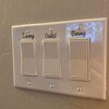 Custom Light Switch Labels // Light Switch Stickers // Light - Etsy