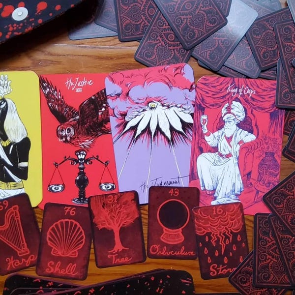 Deviant Moon Companion Book SIGNED W/ Bonus Oracle Card - Etsy