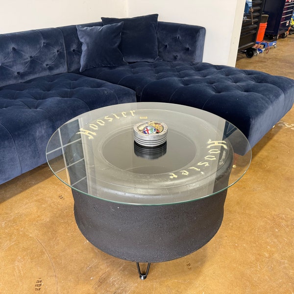 NASCAR 75 Anniversary Tire Table: Automotive Furniture & Racing Home ...