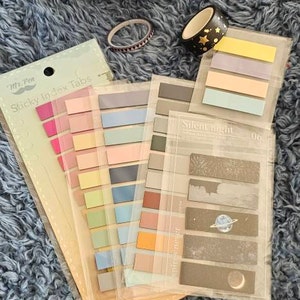 The Pastel Flag Sticky Note Tab - Etsy