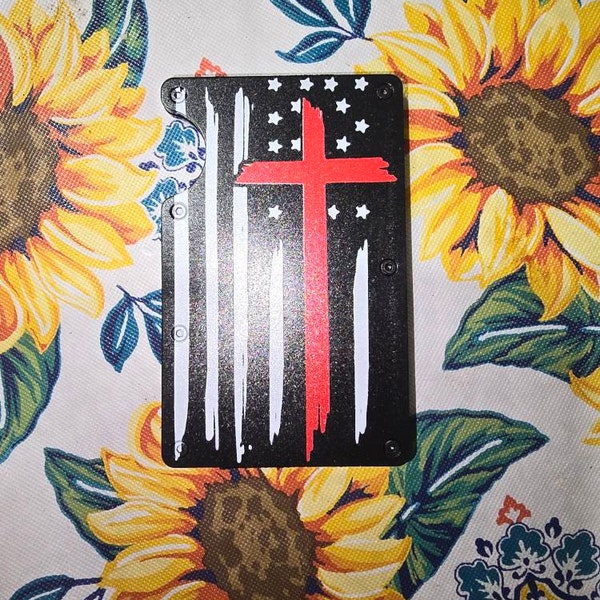 United States Army RFID Wallet and Money Clip | UV Printed | Black - Etsy