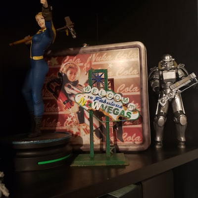 3D Printed New Vegas Sign fallout New Vegas - Etsy