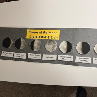 Moon Phases Felt // Children // Space // Flannel Board Pieces ...