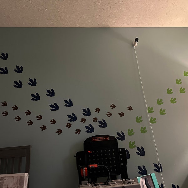 Dinosaur Tracks Footprints Wall Decals, Dinosaur Decals, Dino ...