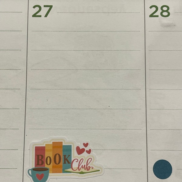 Book Club Stickers (set of 24) Item #161 - Etsy