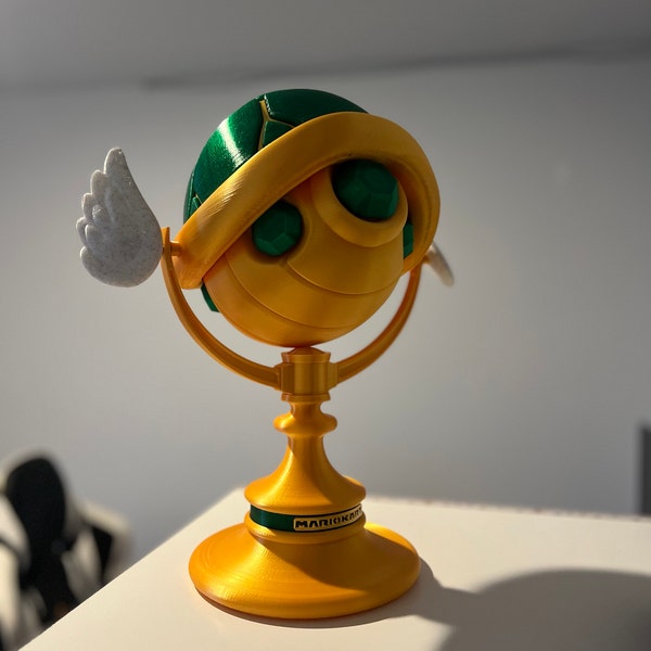 Mario Kart Shell Cup (14", 7") | MK8D Trophy - Etsy