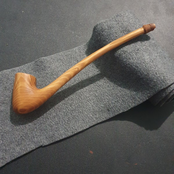 Triple Horn - Gandalf Pipe With Gauze 12" Long Wooden Smoking Pipe ...