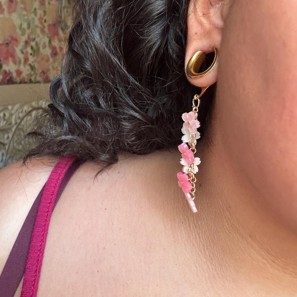 Strawberry Ear Weights / Ear Hangers 6g 2g 0g 00g 4mm Gauges,fruit - Etsy