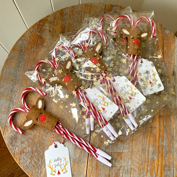 Candy Cane Holders, Reindeer, Teacher Gifts, School Gifts, Stocking ...
