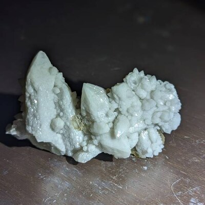 Biotite, Black Mica Moon With Custom Gold Stand, Crystal Moon Carvings ...