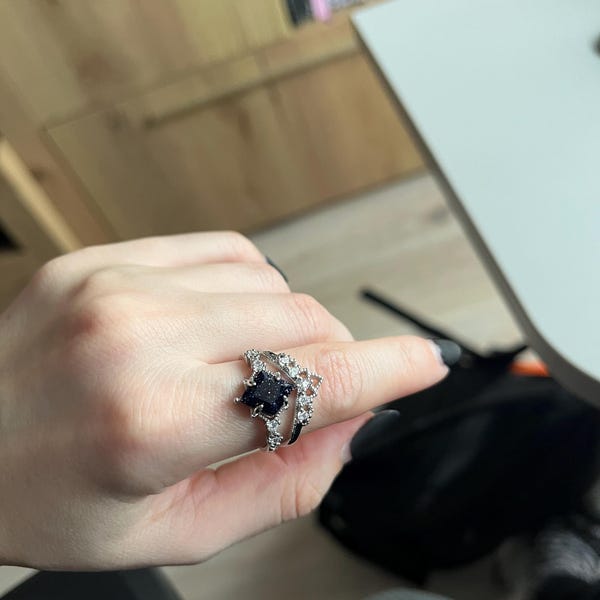 Night Court Ring: ACOTAR Velaris Inspired Zircon Jewelry - Etsy