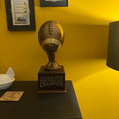 Fantasy Football Goal Post Trophy - Etsy