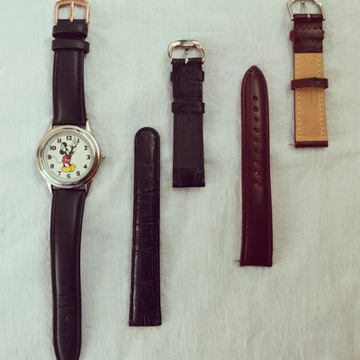 Mickey Rare Color Change Dial Fossil Disney Mood Seiko Quartz Watch ...