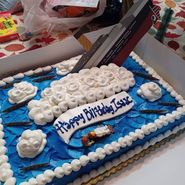 Titanic Cake Topper Titanic Party Decorations Titanic Party Topper ...