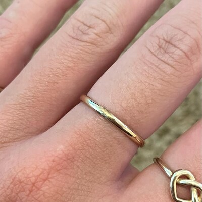 14k Gold Ring, 14k Gold Pattern Ring, Gold Ring, Floral Ring, Gold ...