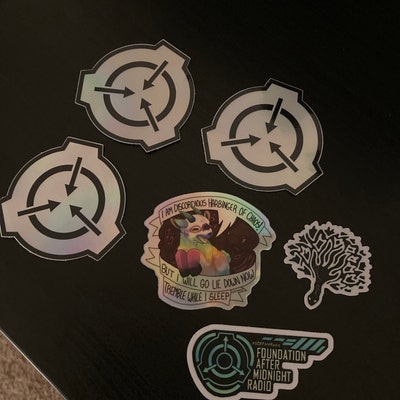 SCP Logo Holographic Sticker 3-inch RESTOCKED - Etsy