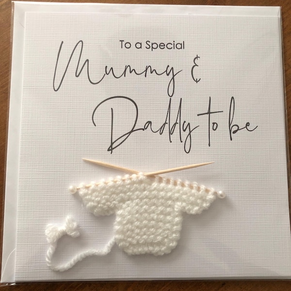 New Grandparents Card for New Grandparents Nanny Grandad Card New Baby ...