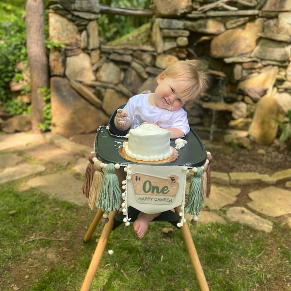 Blue Truck Birthday High Chair Banner, Beep Beep Party Decor - Etsy