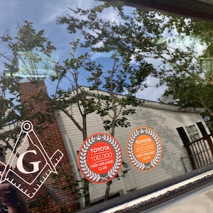 Toyota High Mileage Club Sticker Decal 100k 200k 300k 400k 500k 600 ...
