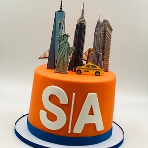 New York City Clipart (skyscraper, City, Building, Statue of Liberty ...